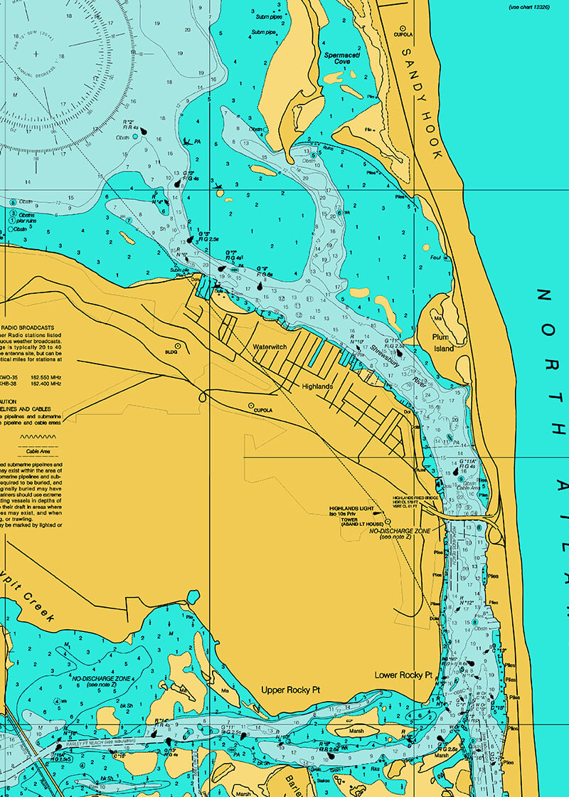 Nautical Decor Decorative Nautical Charts Navigation Charts By 